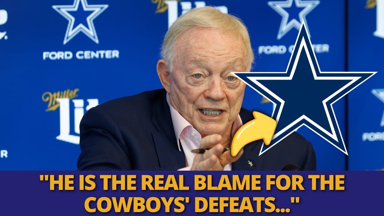 NOW! DALLAS COWBOYS OWNER REVEALS BLAME FOR TEAM'S FAILURE! LOOK AT ...