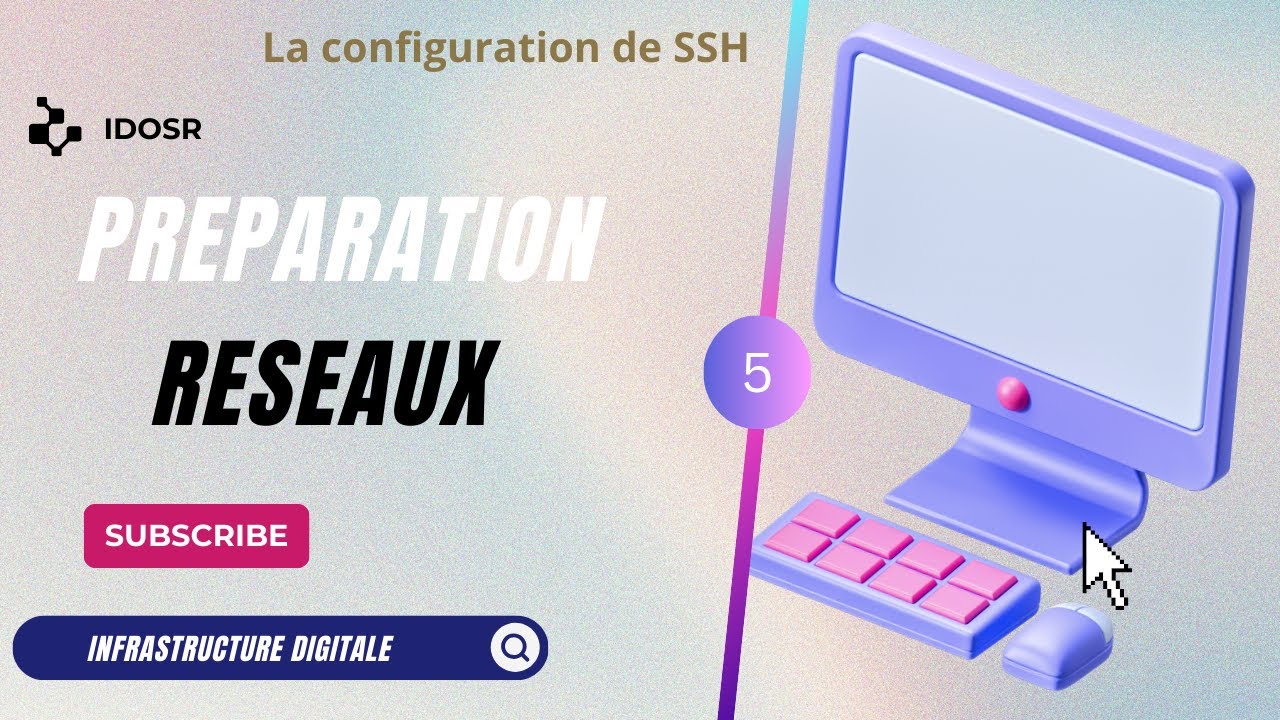 Préparation réseau : la configuration ssh - YouTube