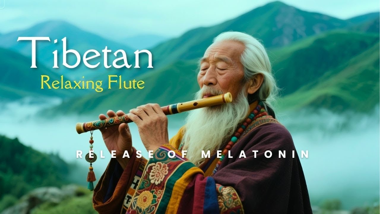 🌿 Healing Flute from Tibet – Release Depression, Calm the Mind & Clear ...