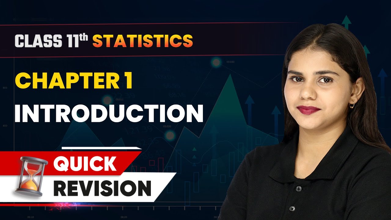 Introduction - Quick Revision | Class 11 Economics (Statistics) Chapter ...