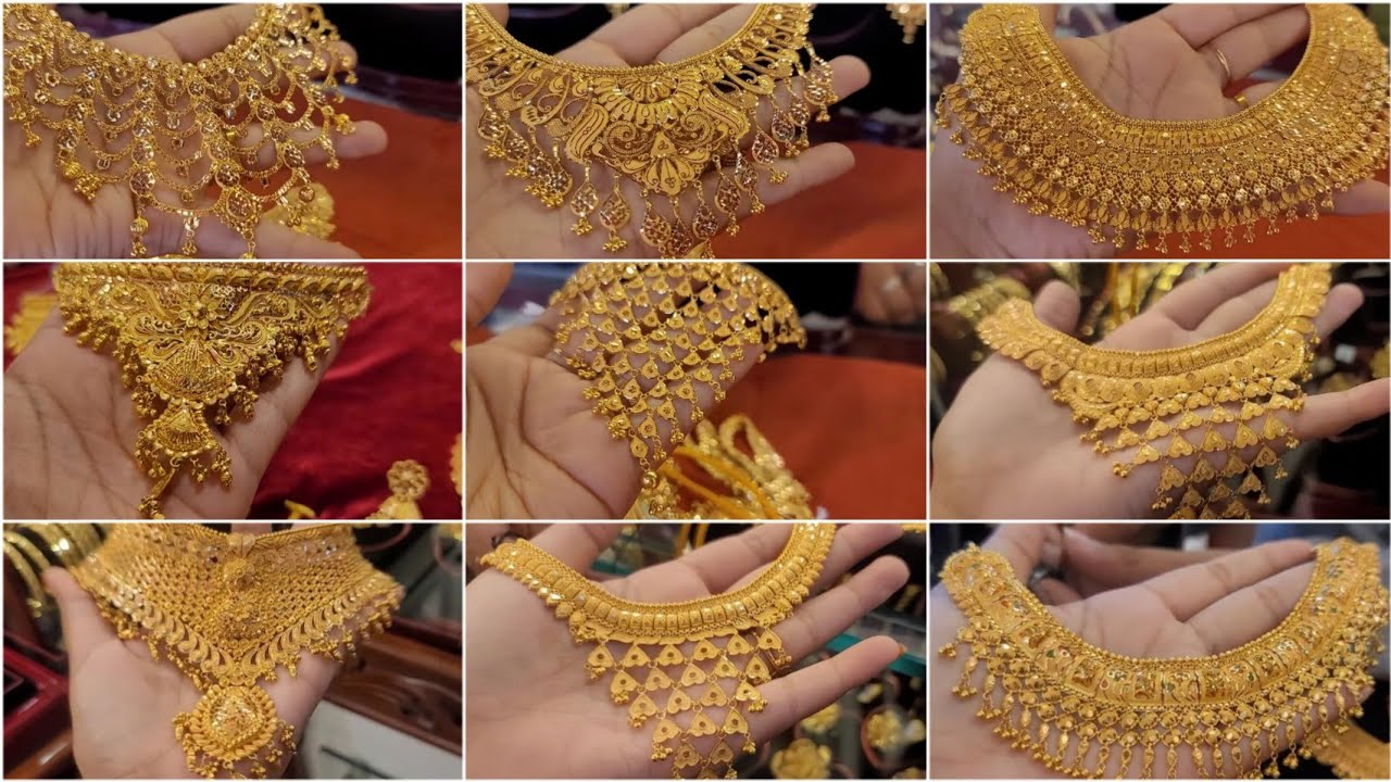 Gold jewellery Designs|| Gold jewellery Designs for women|| - YouTube