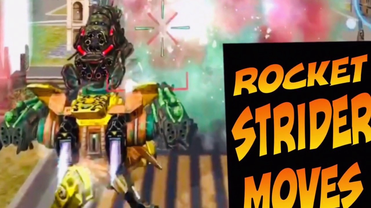 Rocket Strider moves - YouTube