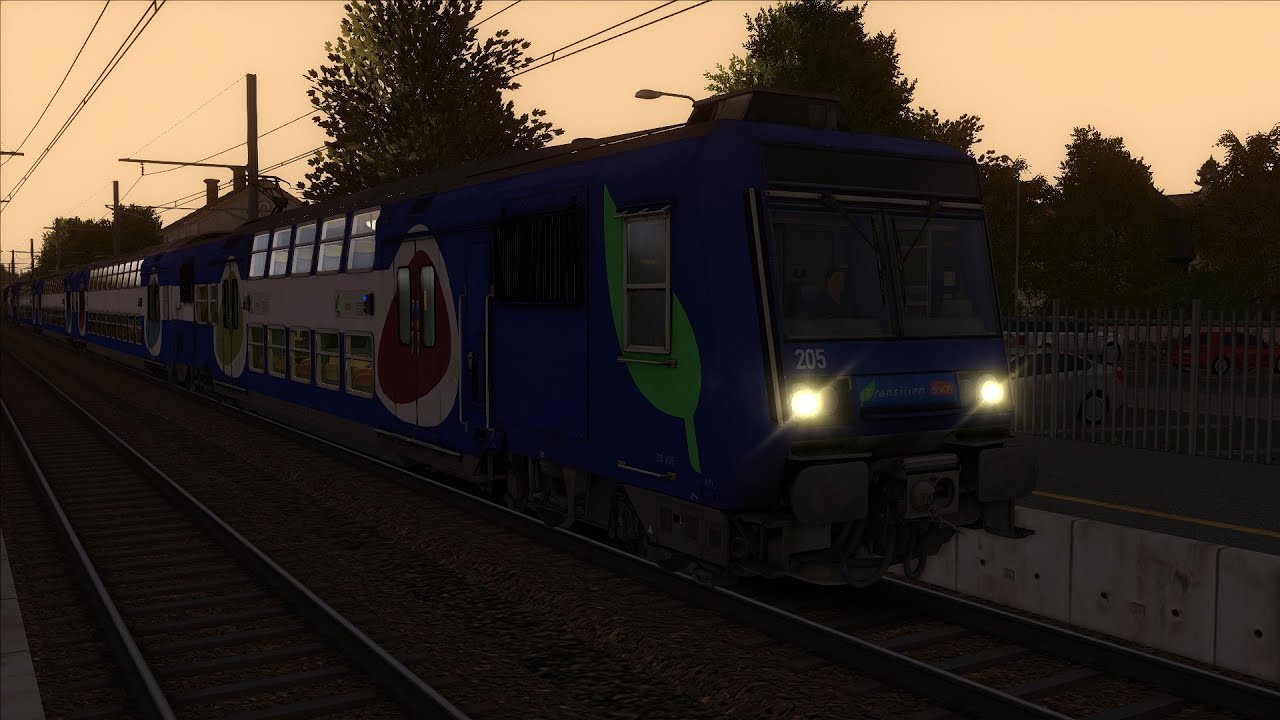 Train Simulator Classique : RER D de Malesherbes à Melun en Z2N ! - YouTube