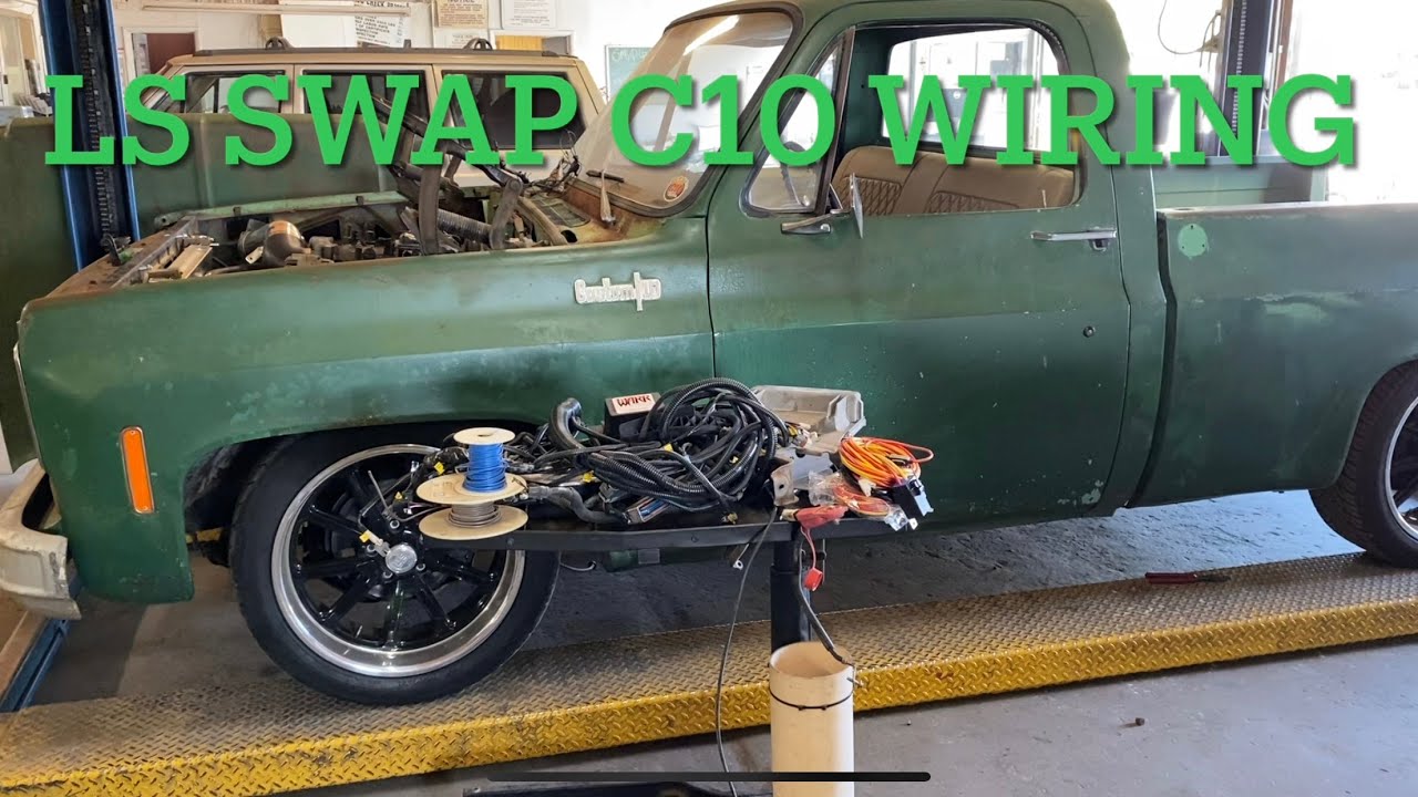 LS SWAPPING A C10 everything you need to know part 6 - YouTube