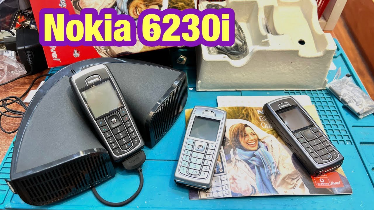 Nokia 6230i vs 6230 kèm Loa nghe nhạc siêu hiếm tại thời điểm này ...