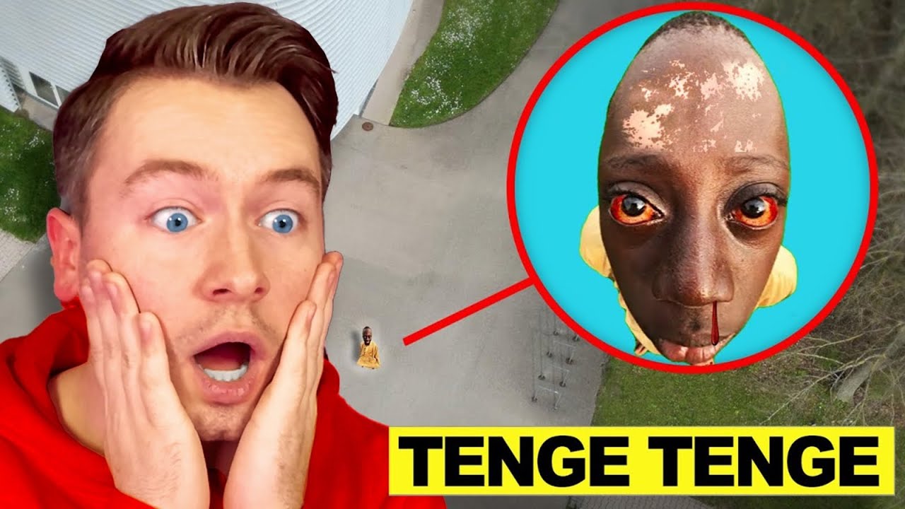 DROHNE überwacht TENGE TENGE in REAL LIFE!😱 - YouTube