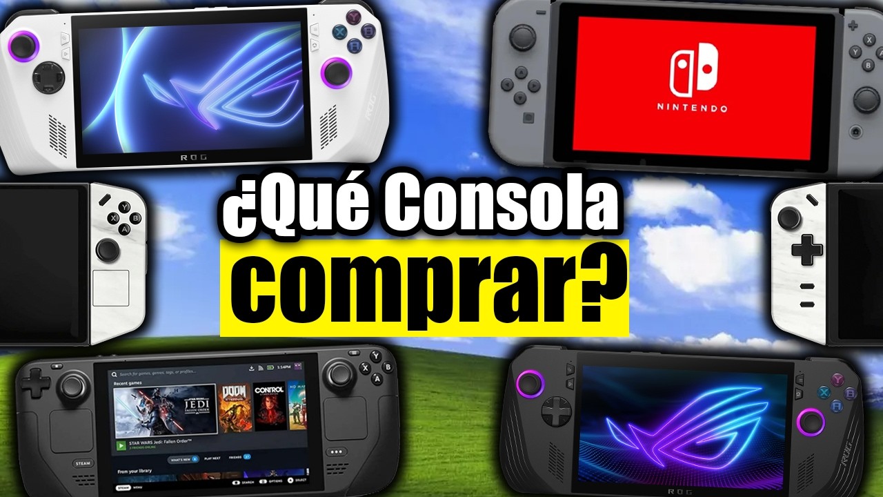 👾 Las 5 MEJORES Consolas Portátiles CALIDAD PRECIO - GUÍA DEFINITIVA ...