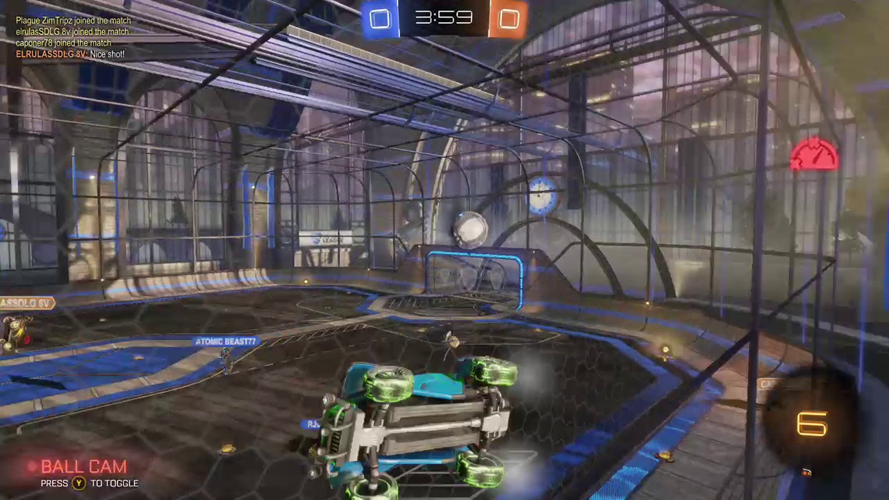 First Aerial Goal (ft. Lag) Rocket League Gold 2 Gameplay - YouTube