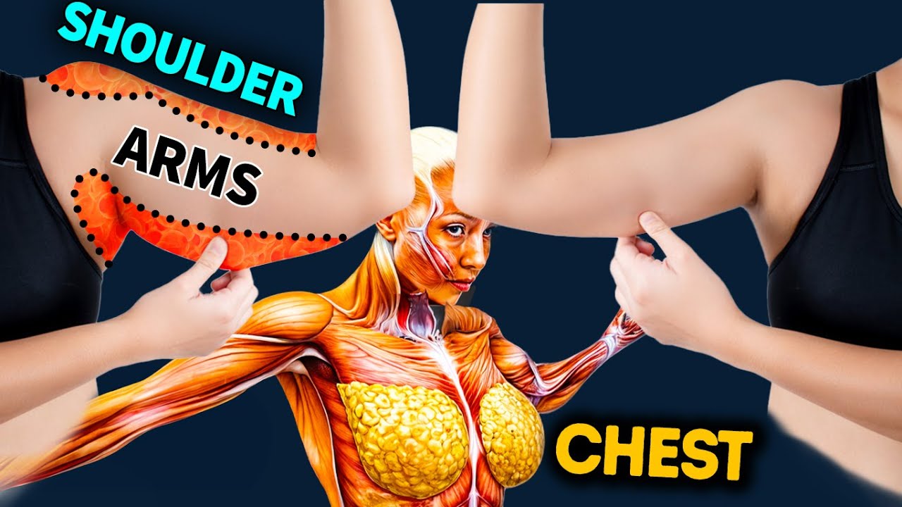 The BEST 6 Moves to FIX Arms, Shoulders & Lose Back Fat! - YouTube
