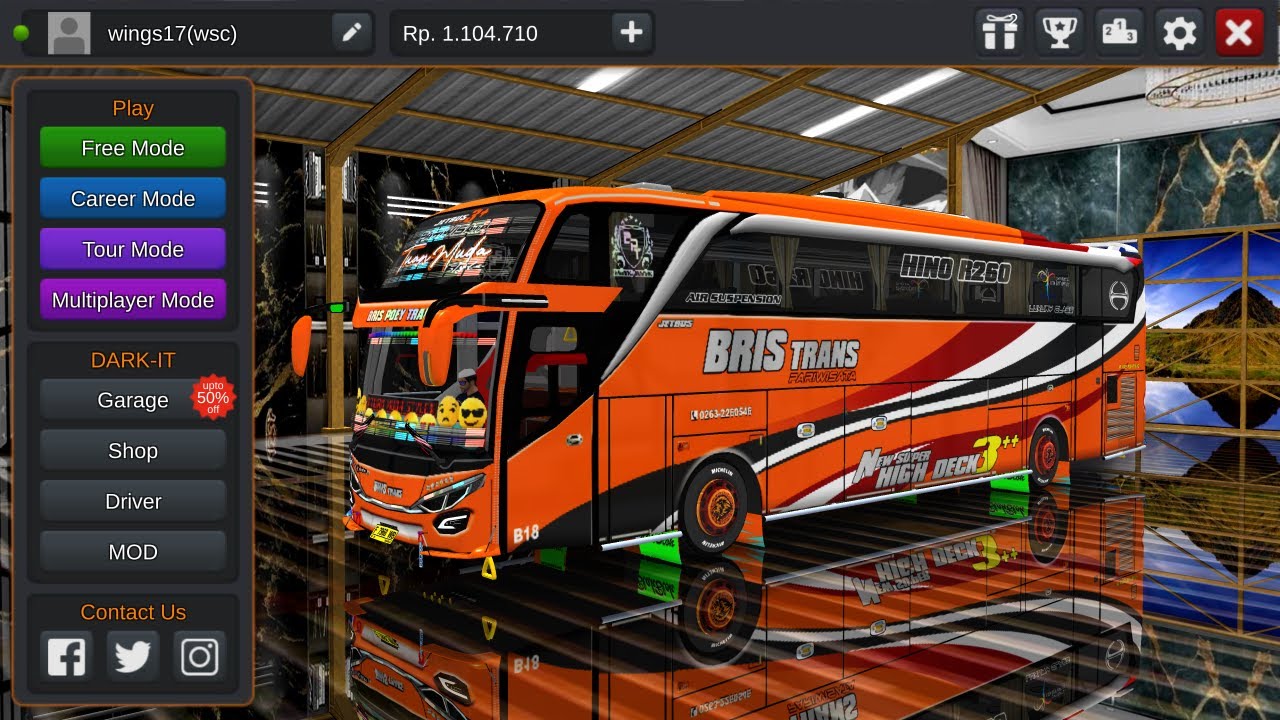 🔴LIVE .. bus '' BRIS TRANS-- TUAN MUDA '' CONVOY dengan telolet basuri ...