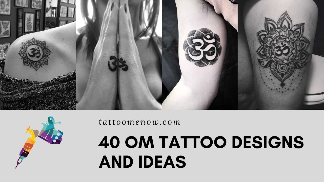 40 Om Tattoo Ideas For Spiritually Minded People - YouTube