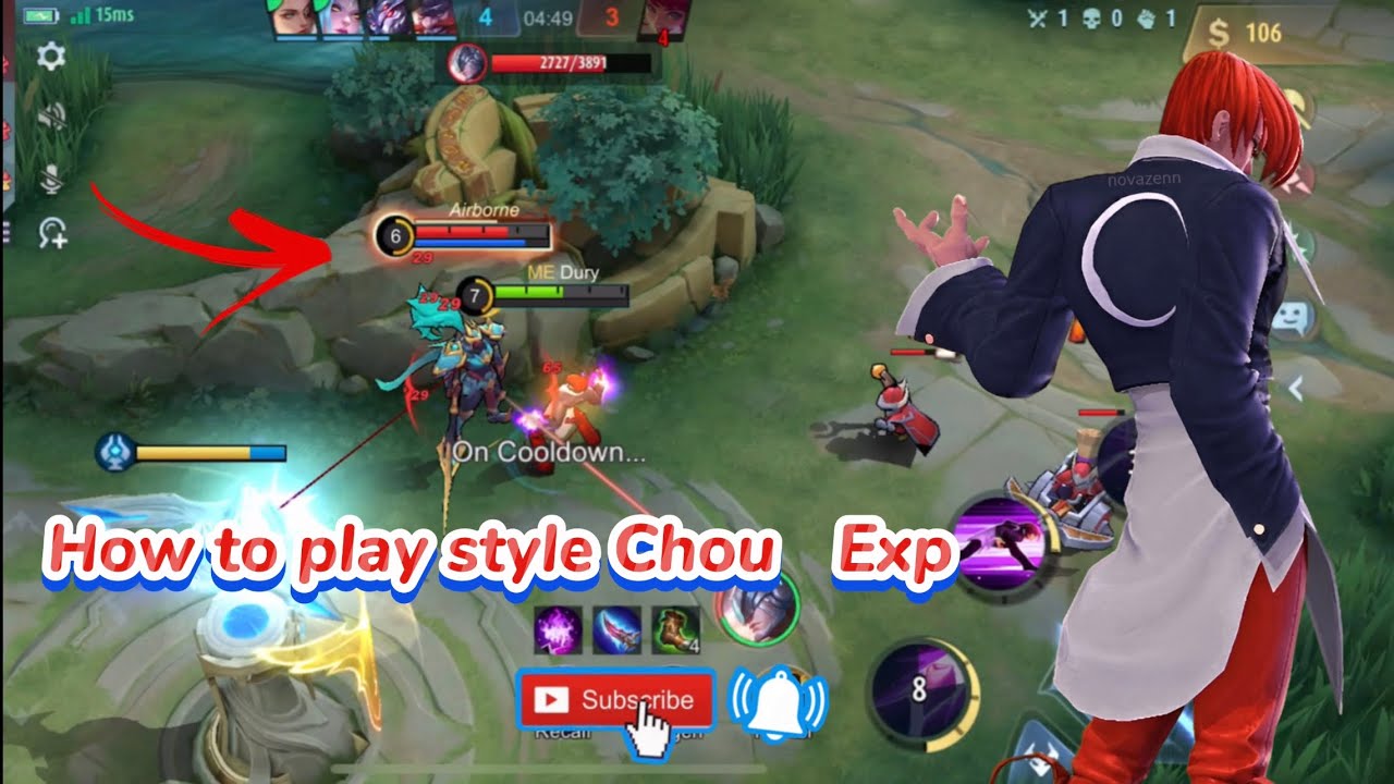 How to play style Chou Exp!! លេង Chou សប្បាយគ្រាន់បើបងប្អូន 🤣🤣 - YouTube
