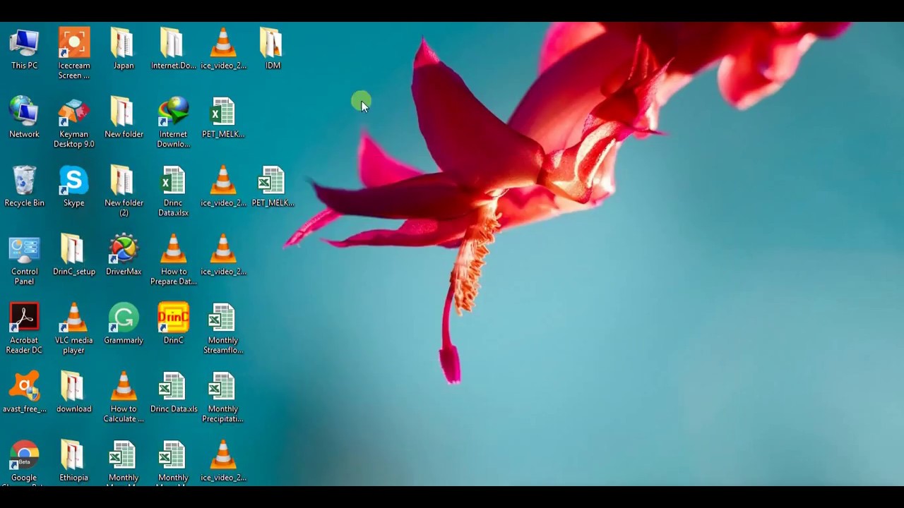 How to Calculate RDI, SDI and SPI Drought Indices using DrinC Calculator - YouTube
