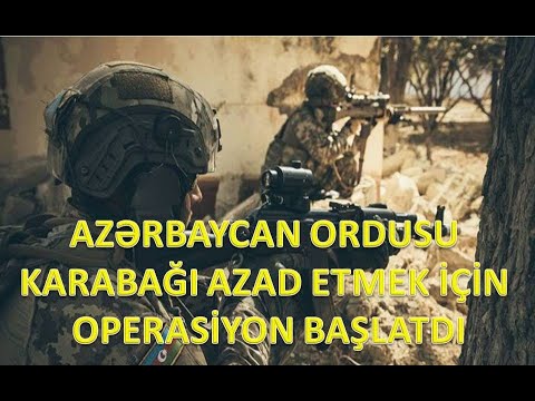 Azerbaycan ordusu, işte böyle yakdı ermeni işqalçılarını. Sefer bizim, zafer Allahındır!