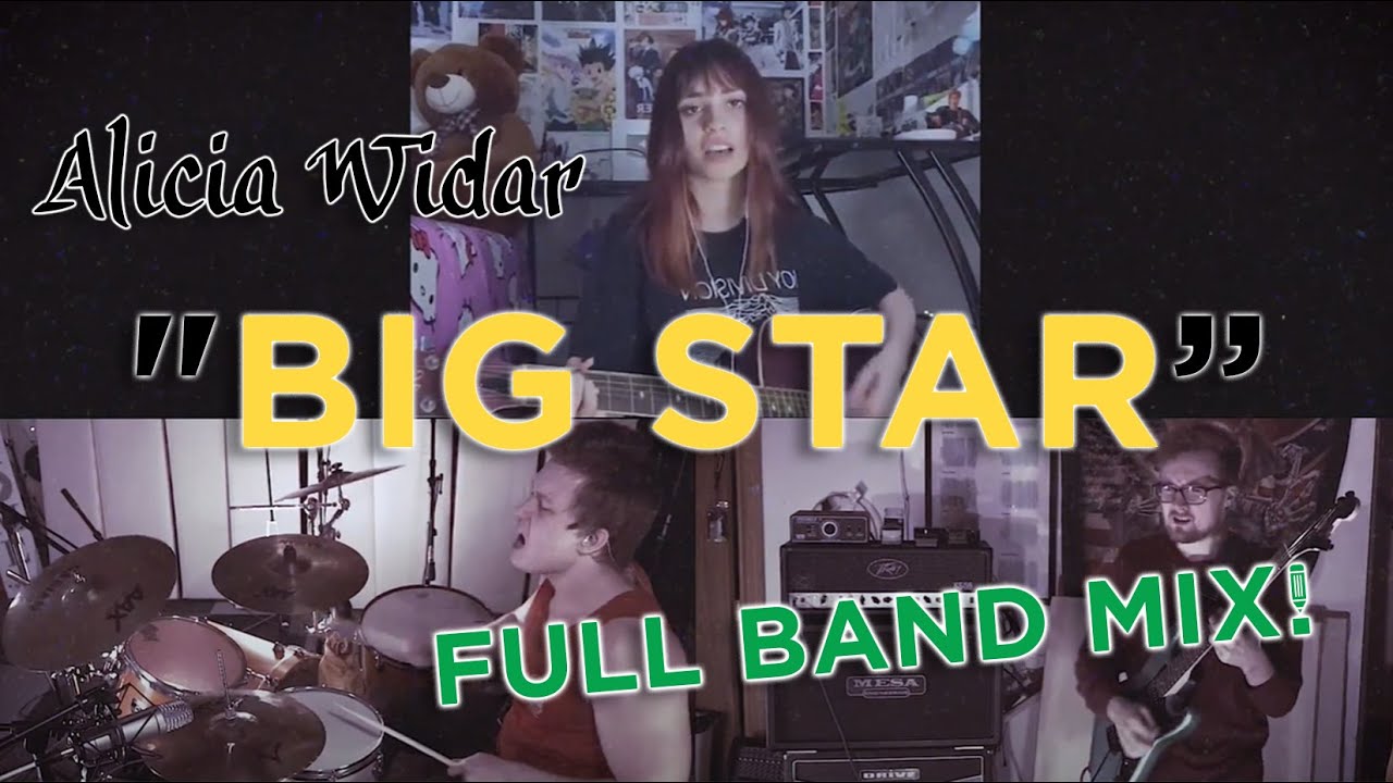 Big Star by Alicia Widar (FULL BAND COVER / MIX) - Nitefolk - YouTube