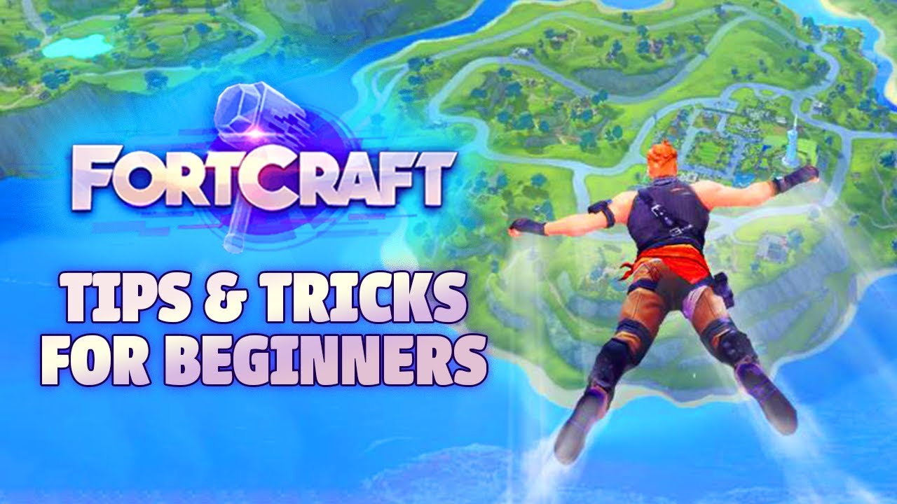FORTCRAFT - TIPS & TRICKS FOR BEGINNERS (Fortnite Mobile Clone) - YouTube