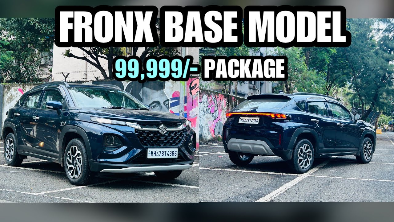 MARUTI SUZUKI FRONX BASE MODEL UPGRADED TO TOP IN ₹99,999/- FRONX SIGMA ...