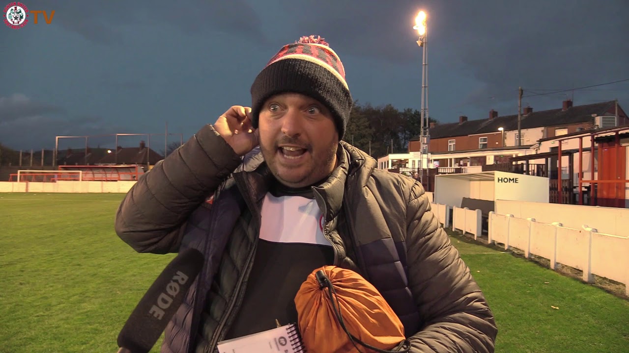 Clitheroe FC 1-0 Win (H) Post Match Interview Michael Clegg - YouTube