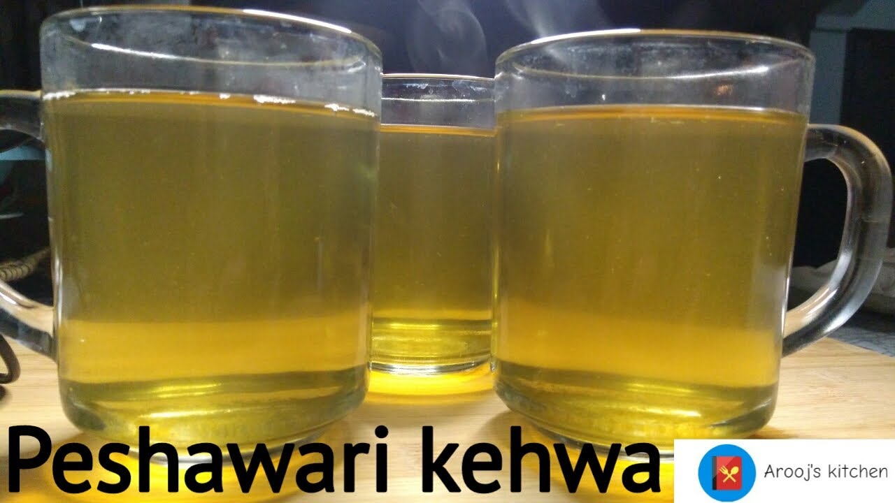 Peshawari Kehwa| Recipe by Arooj's Kitchen - YouTube