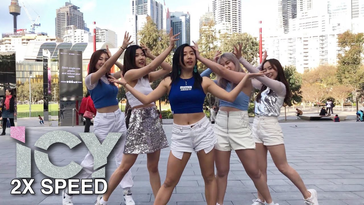 [KPOP IN PUBLIC 2X SPEED CHALLENGE] ITZY (있지) - ICY Dance Cover - YouTube
