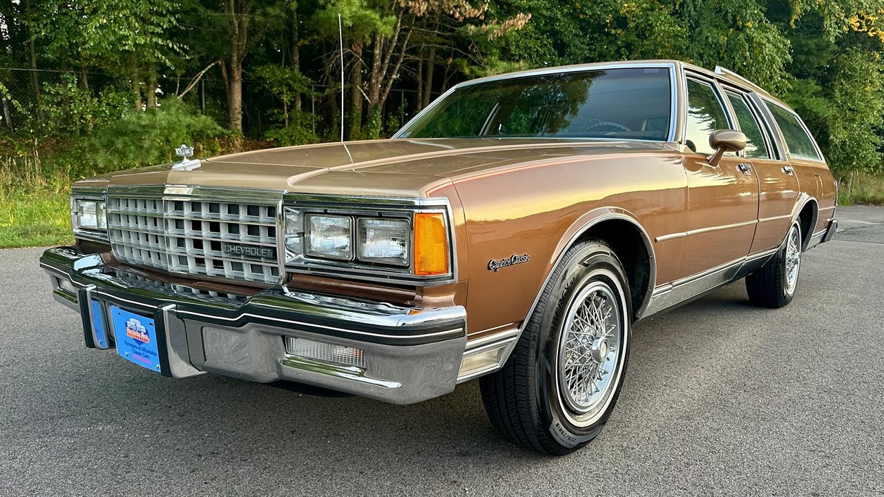 1985 Chevy Caprice Classic Wagon - YouTube
