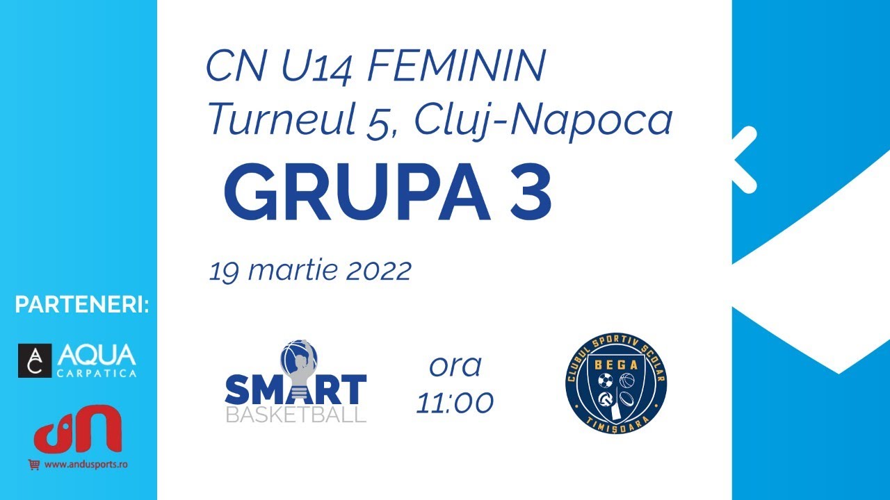 SMART BASKETBALL TEA vs CSS BEGA TIMISOARA - YouTube
