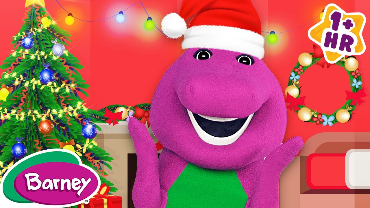 We Wish You A Merry Christmas | Holiday Songs | Barney Nursery Rhymes ...