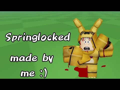 FNAF springlocked animation| Avatar Catalog Creator Animation - YouTube