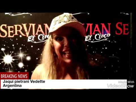 Vedette Argentina Jaqui pietrani
