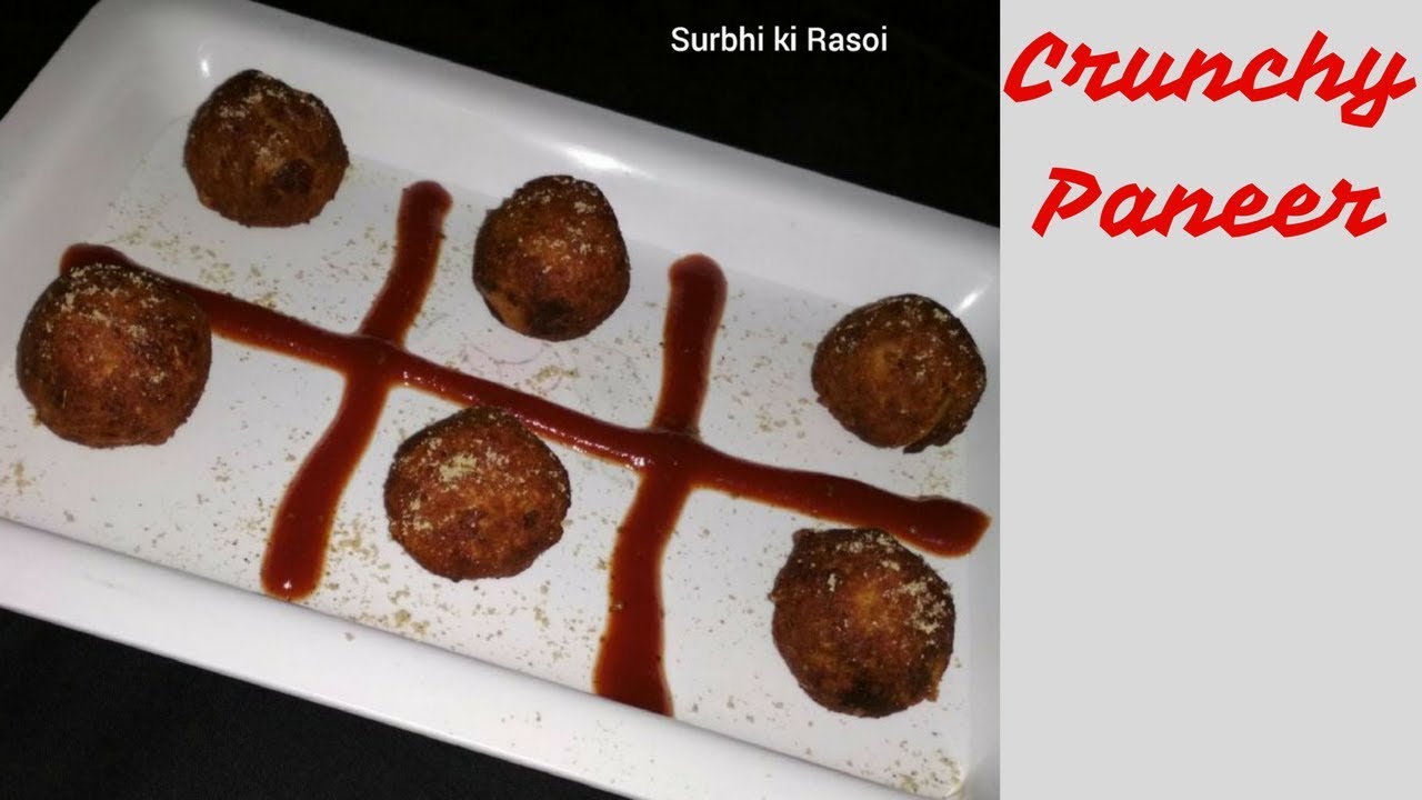 Recipe No. 6 || Crunchy Paneer || Crunchy Paneer Rolls || Surbhi ki ...