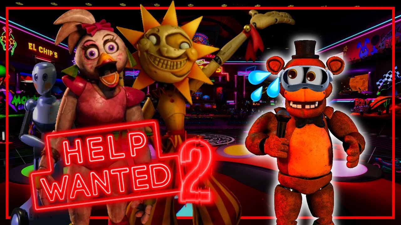 EXPLORANDO el MEGA PIZZAPLEX en REALIDAD VIRTUAL | FNaF Help Wanted 2 ...