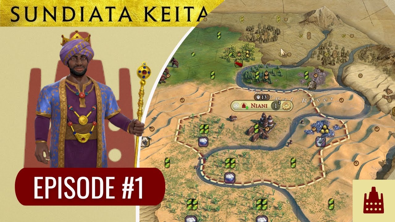 Sundiata Keita: First Look & Playthrough | Civ6 Leaders Pass - Episode ...