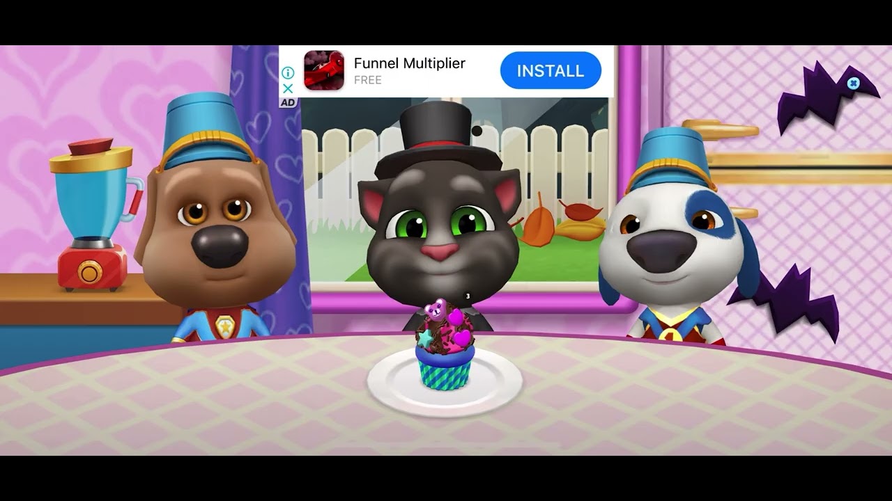 My Talking Tom Friends Day 29 Welcome to Tom home Talking Tom Friends ...