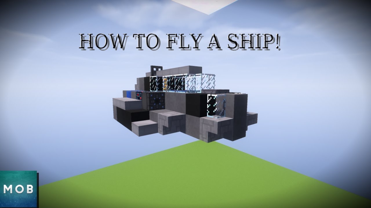 Minecraft Simple Spaceship