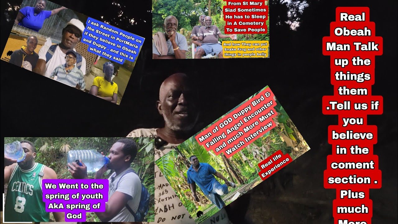 Real Obeah Man Talk up the things them . - YouTube
