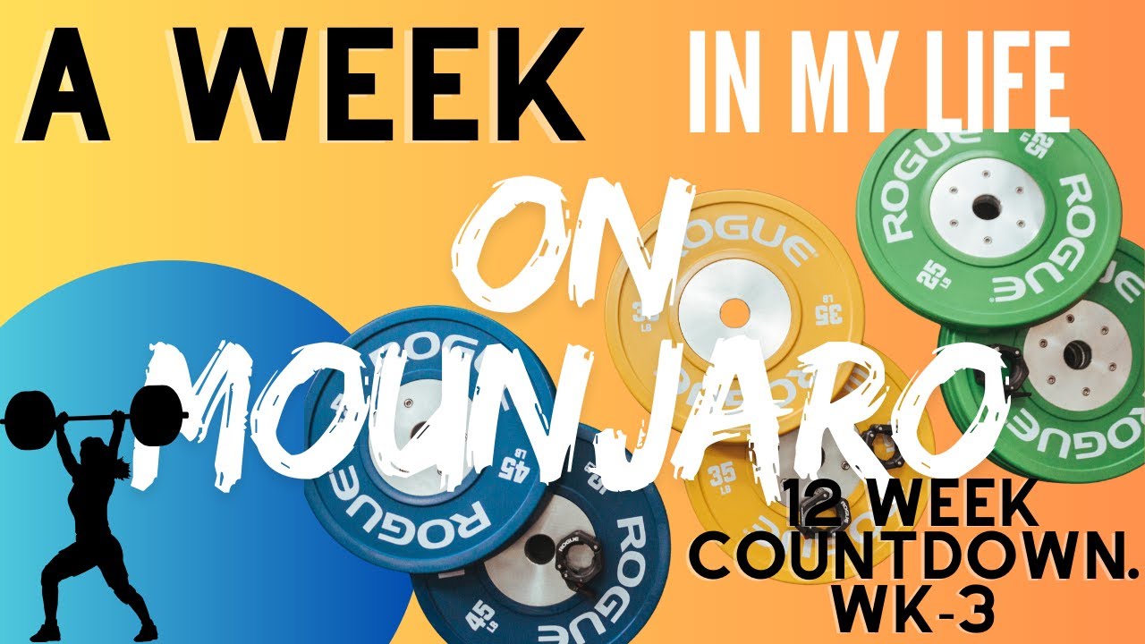 Week 3 of my 12 week countdown on Mounjaro - What I eat over the week ...