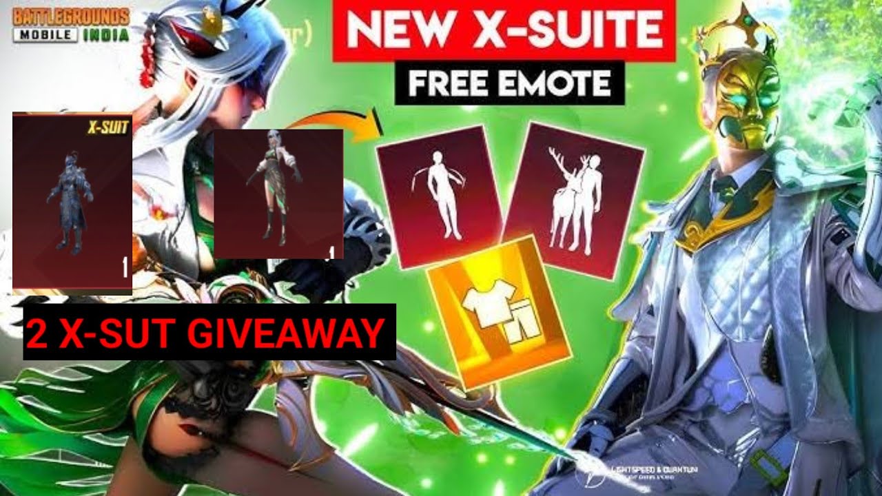 BGMI X-Suit Crate Opening + 2 X-Suit Giveaway in this video 🎁 | I Got 2 ...