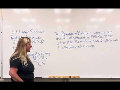 2.1 Linear Function Part 2 - YouTube