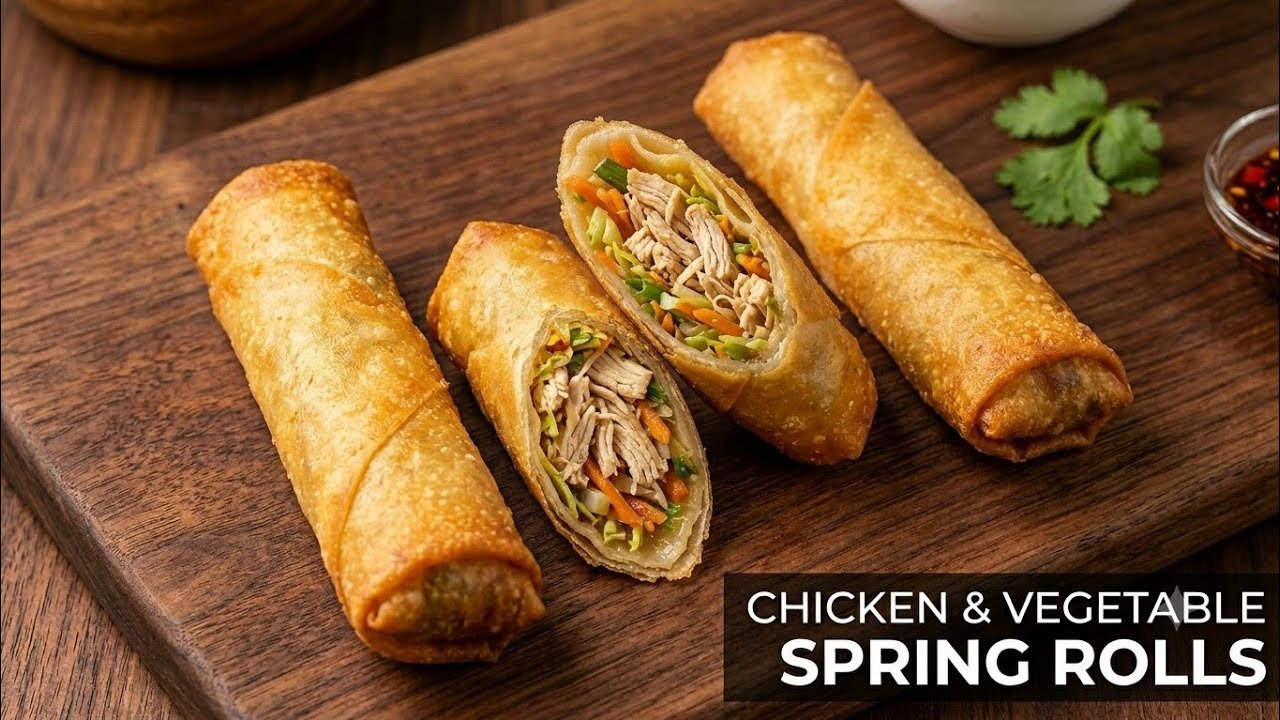 Spring Rolls|Easy delicious Recipe|You make feel happy|Ramzan Eid and ...