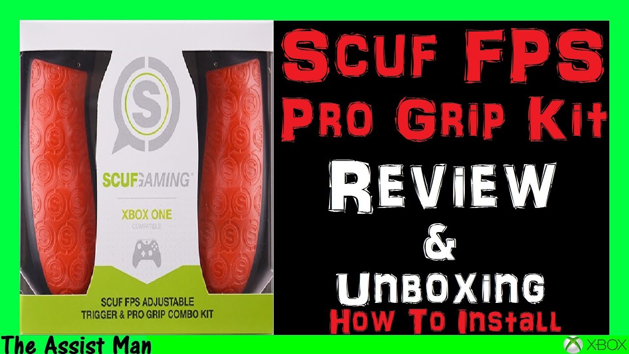 Scuf FPS Adjustable Trigger Stop & Pro Grip Combo Kit Review & How To ...