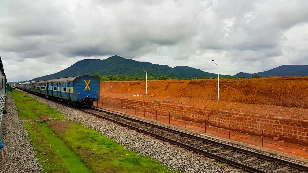 Most Beautiful Train Stations // Murudeshwar, Karnataka - YouTube