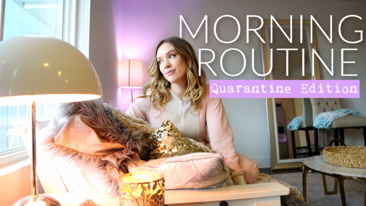 My Healthy Spring Morning Routine : Quarantine Edition - YouTube