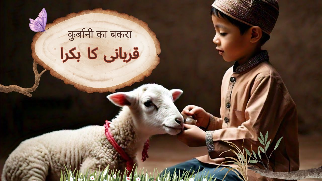 Qubani ka bakkra | Sacrifice on Eid-ul-azha | Kids cartoon | moral ...