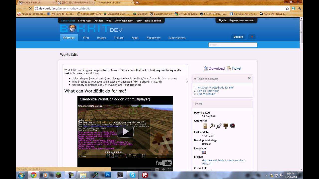 How to add plugins to your Minecraft 1.0.0 Bukkit Server - YouTube
