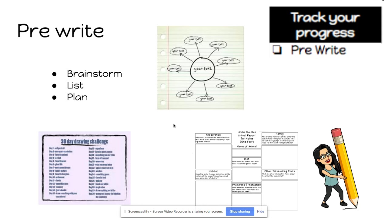Make a plan to inform (report writing) - YouTube