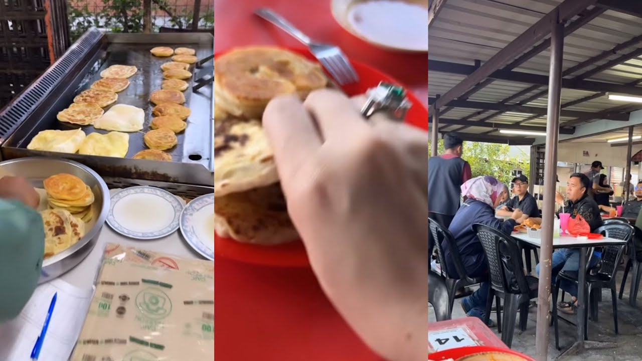Dato’Rizalman.Breakfast Roti Canai ,Nasi lemak kedai ni sebelah Zoo ...