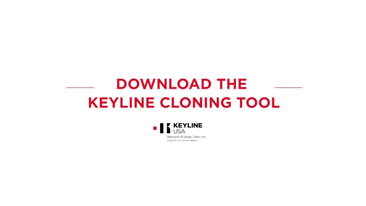 1. Downloading the Keyline Cloning Tool app to your PC - YouTube