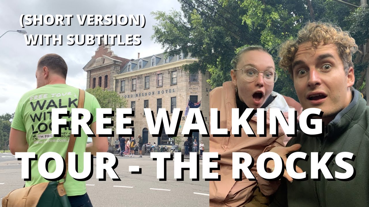 VIRTUAL WALKING TOUR - THE ROCKS - SYDNEY With Subtitles - YouTube