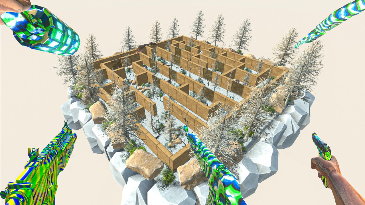 BUILDING A SIMPLE FPS MAP FROM SCRATCH ⛔+ FPS MATCH -Animal Revolt ...