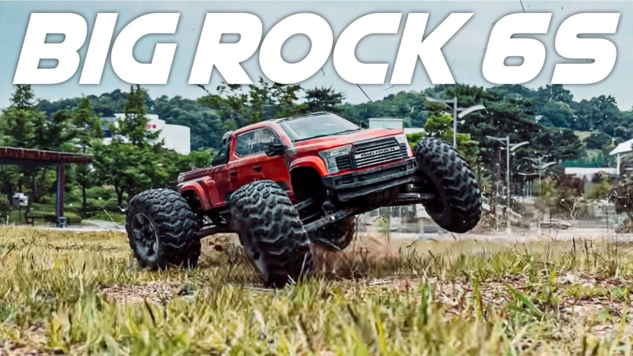 Epic Bash with the Arrma Big Rock 6S RC Car in the Park!🔥 @ARRMARC ...